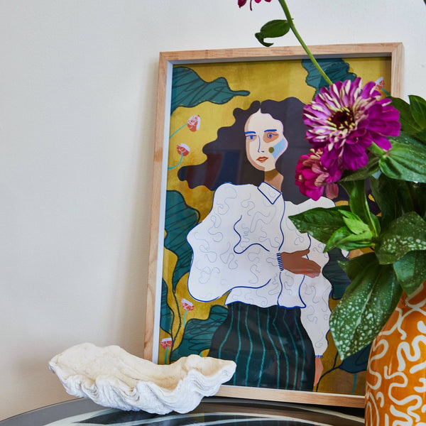 Sarah Art Print – Striking Wall Art by Gussy Dup | Made in Melbourne